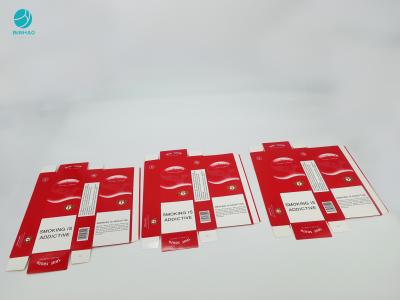 China Offset Printing Embossing Design Cardboard Box Case For Cigarette Packaging for sale