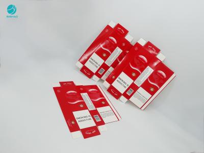 China Protective Embossed Logo Cardboard For Cigarette Packing Case Tobacco Box for sale