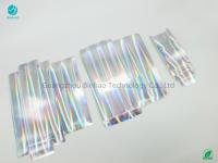 China Cardboard Cigarette Cases Shining Smoothness ≥200 Surface Hologram Stamping for sale