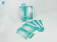 China Cigarette Tobacco Paper Cardboard Case With Embossed Design Pattern Printed for sale