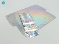 China Holographic Silvery Surface Paper Cardboard For Cigarette Tobacco Case Package for sale