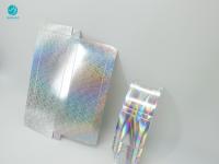 China Holographic Silvery Surface Paper Cardboard For Cigarette Tobacco Case Package for sale