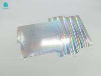 China Disposable Cigarette Tobacco Package Case Cardboard Box With Silvery Surface for sale