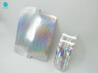 China Disposable Cigarette Tobacco Package Case Cardboard Box With Silvery Surface for sale