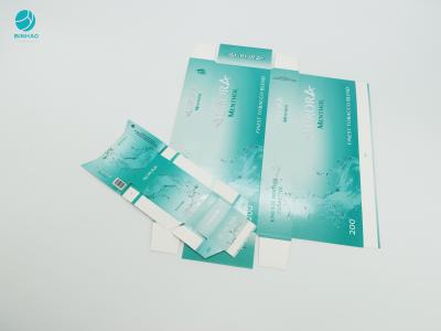 China Customized Recyclable Colorful Cardboard For Tobacco Cigarette Box Packaging for sale