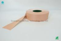 China Tobacco Filter Paper White Surface With Lip Release Pink Color Bulk 1.22cm3/G for sale
