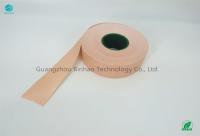 China Tobacco Filter Paper White Surface With Lip Release Pink Color Bulk 1.22cm3/G for sale