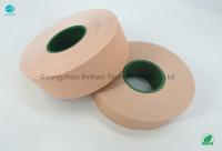 China Eco - Friendly Good Opacity Cigarette Tipping Paper Printing Glossy 75% for sale