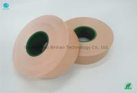 China Eco - Friendly Good Opacity Cigarette Tipping Paper Printing Glossy 75% for sale