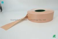 China Tobacco Filter Paper High Smoothness Opacity ≥78% pink color ink pearl oil coating for sale