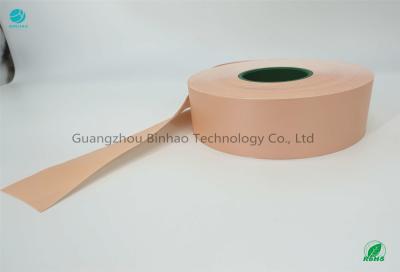 China Tobacco Filter Paper High Smoothness Opacity ≥78% pink color ink pearl oil coating for sale