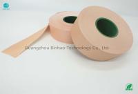 China Tobacco Filter Paper High Smoothness Opacity ≥78% pink color ink pearl oil coating for sale