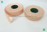 China Pearl Oil Surface Coating Tobacco Filter Paper Permeability  500cu Width 64mm for sale
