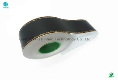 China Black Color Surface Gloss Oil Tipping Paper Cigarette Packing Materials 70mm Size for sale