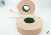 China Tobacco Filter Paper Package Materials Tipping Paper Pink Coating Inner Core 66mm for sale