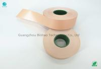 China Tobacco Filter Paper Package Materials Tipping Paper Pink Coating Inner Core 66mm for sale