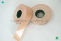 China Tobacco Filter Paper Package Materials Tipping Paper Pink Coating Inner Core 66mm for sale