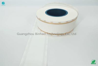 China Tobacco Filter Paper Core 66mm Size Smooth Ink Printing Gold Line for sale