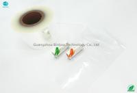 China BOPP Film Transparent Color HNB E-Cigareatte Package Materials Wrappping Inner Core 76mm for sale