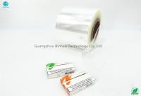 China HNB E-Cigareatte Package Materials Cellophane Wrappping Cases 50 Width for sale