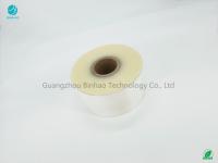 China Tobacco Packing Materials Boxes Wrapping BOPP Film Heat Sealable 21 Micron for sale