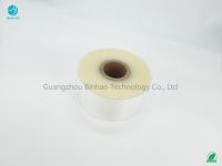 China Tobacco Packing Materials Boxes Wrapping BOPP Film Heat Sealable 21 Micron for sale