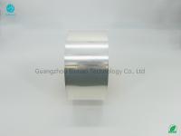 China Tobacco Packing Materials Boxes Wrapping BOPP Film Heat Sealable 21 Micron for sale
