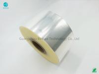 China Cigarette Packed Materials 2500m Long BOPP Clear Type BOPP Film Roll for sale