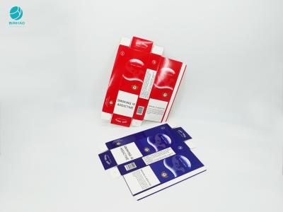 China Decorative Design Cardboard Paper For Tobacco Cigarette Case Box Packaging for sale