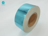 China Custom Size Glossy Blue Cardboard Roll Inner Frame Paper For Cigarette Package for sale