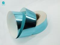 China Custom Size Glossy Blue Cardboard Roll Inner Frame Paper For Cigarette Package for sale