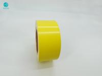 China SBS Recyclable Yellow Coated Cardboard Inner Frame Paper For Cigarette Packing for sale