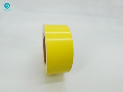 China SBS Recyclable Yellow Coated Cardboard Inner Frame Paper For Cigarette Packing for sale