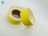China SBS Recyclable Yellow Coated Cardboard Inner Frame Paper For Cigarette Packing for sale