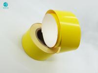 China SBS Recyclable Yellow Coated Cardboard Inner Frame Paper For Cigarette Packing for sale