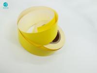 China Bright Yellow Customized 94mm Inner Frame Paperboard For Cigarette Package for sale