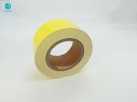 China 95mm Bright Yellow Inner Frame Coated Paper Cardboard For Cigarette Packing for sale