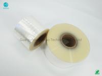 China BOPP Film Roll Transparent Cigarette Film For HLP Machine 120mm King Size for sale