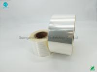 China BOPP Film Roll Transparent Cigarette Film For HLP Machine 120mm King Size for sale
