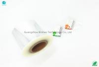 China Cellophane Clear Color 80mm Width  HNB E-Cigareatte Package Materials for sale