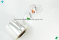 China BOPP Film Side Corona Treatment HNB E-Cigareatte Package Materials 21-25 Micron for sale
