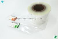 China High Gloss Surface High Clear 5% Rate Shrink HNB E-Cigareatte Package Materials Cellophane BOPP Film for sale