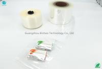 China High Gloss Surface High Clear 5% Rate Shrink HNB E-Cigareatte Package Materials Cellophane BOPP Film for sale
