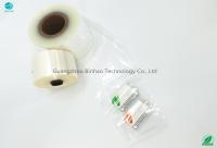 China 80mm Cellophane Clear Style Tear Tape Self-Adhesive 2.5mm HNB E-Cigareatte Package Materials for sale