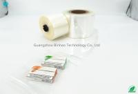 China 80mm Cellophane Clear Style Tear Tape Self-Adhesive 2.5mm HNB E-Cigareatte Package Materials for sale