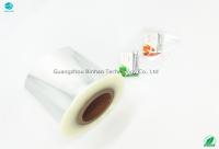 China HNB E-Cigareatte Package Materials High Transmittance BOPP Film 2500m Length for sale