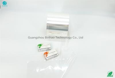 China HNB E-Cigareatte Package Materials Shrinkage Rate 5% Clear Side Shine Surface for sale