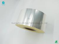 China Transparent BOPP Cigarette 122mm Superslim Size Film Roll Non - Dust And Wrinkle for sale