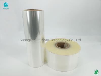 China Cigarette BOPP Film Roll For HLP Machine 122mm Superslim Size Cases for sale