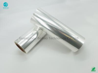 China 21 Micron BOPP Film Roll For Tobacco Cases Wrapping Long Cases Box 350mm Width for sale